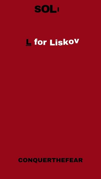 Master The Solid Principles In 60 Seconds Solid Softwaredesign