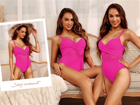 Sexy One Piece Bathing Suit With Underwire