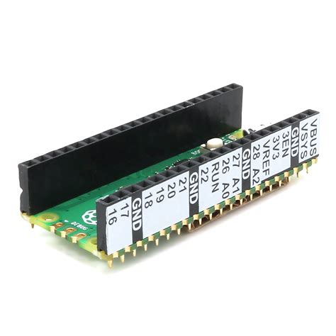 Vertical Labelled Headers For Raspberry Pi Pico The 1 Raspberry Pi And Maker Superstore