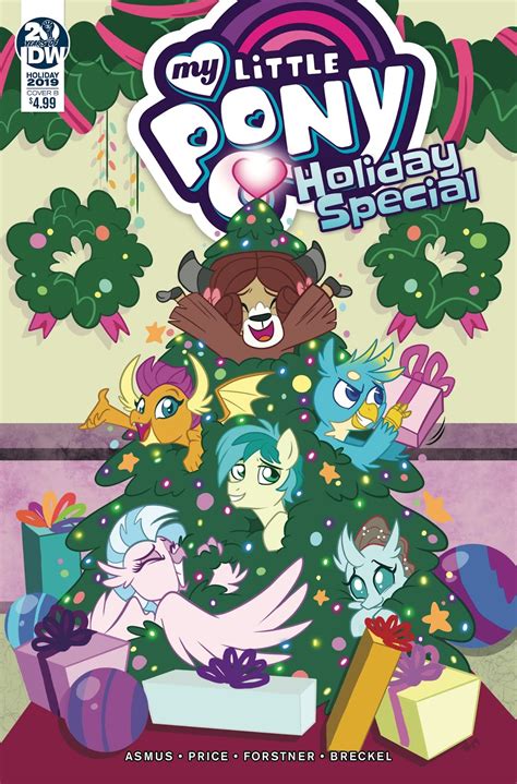 Mlp Holiday Special Issue And 4 Comic Covers Mlp Merch