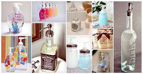 11 Diy Soap Dispensers To Dress Up Your Sink Diy Joy