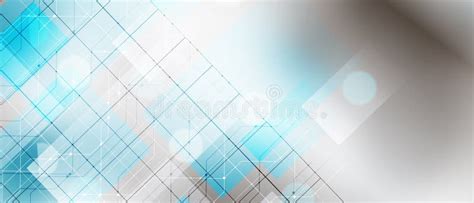 Blue Abstract Technology Background Modern Design Illustration Stock Illustration Illustration