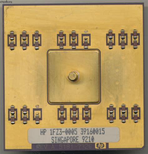 Hewlett Packard Pa Risc 7000 Hp Pa 7000 Hp1fz3 0005