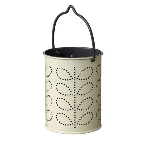 Orla Kiely Tea Light Lantern Grey