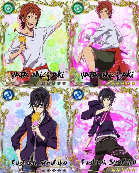 Sr Card Yata Misaki And Fushimi Saruhiko