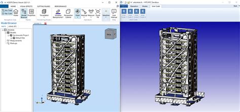 how to render ifc model in the same way as rendering modes in hoops