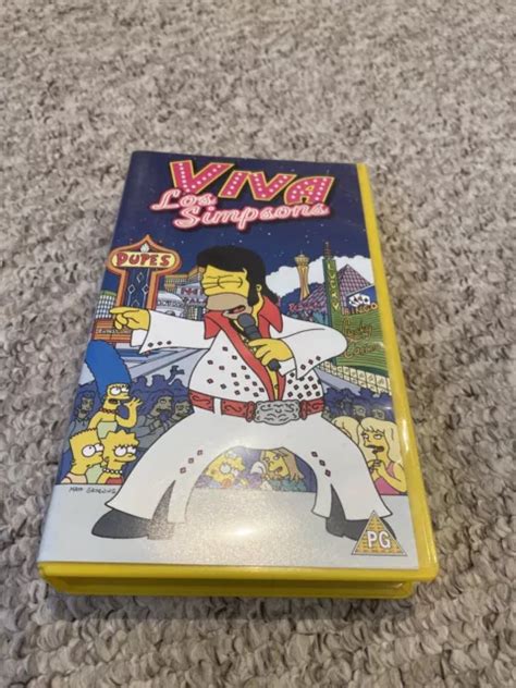 The Simpsons Viva Los Simpsons Animated Vhs 2000 £450 Picclick Uk