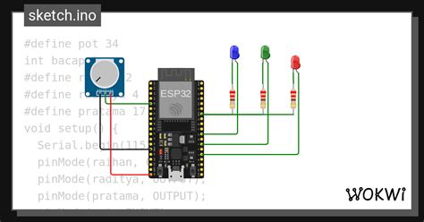 Raihan Raditya Pratama Xitm2 Wokwi Esp32 Stm32 Arduino Simulator