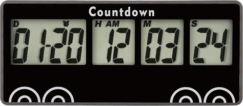 Digital 9999 Days Alarm Timerevents Countdown Indonesia Ubuy