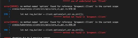 Bug Rust Client Unable Use Reqwest To Generate Rust Client For Kubernetes Api · Issue 9743