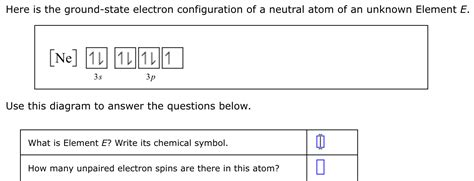 Here Is The Ground State Electron Configuration Of A