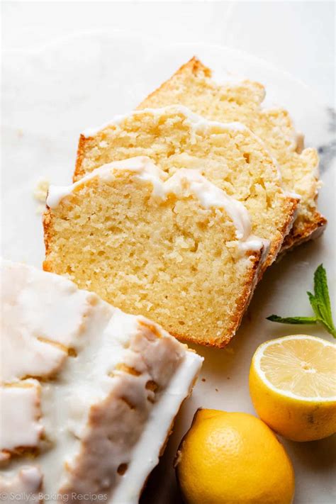 Iced Lemon Pound Cake Sallys Baking Addiction
