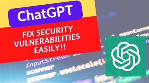 Use Chatgpt To Fix Insecure Code In Minutes Youtube