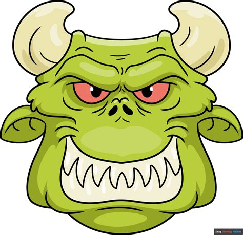 How To Draw Scary Monsters