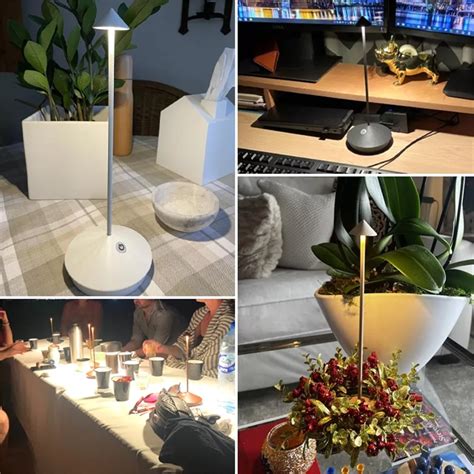 Rechargeable Led Touch Dimmable Table Lamp Toinsho