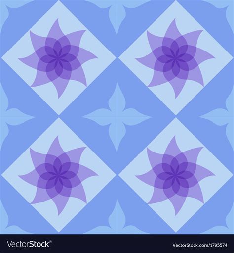 Seamless Ornamental Tile Background Royalty Free Vector