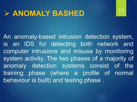 intrusion detection system ids ppt