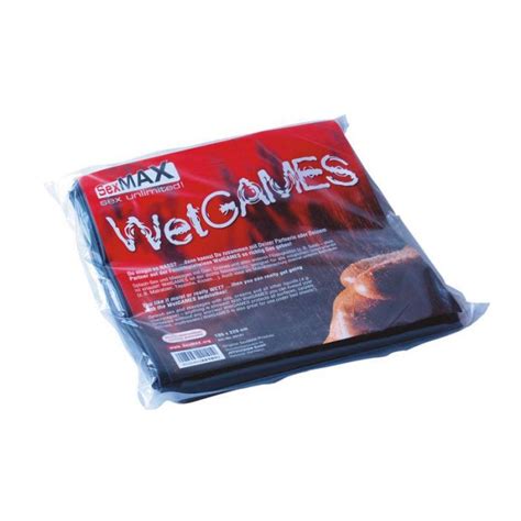 Wet Games Black Sex Sheet Bent Ltd