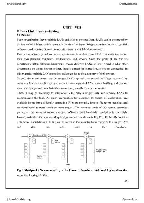 Data Communications And Computer Networks Unit 8 Unit Viii 8 Data