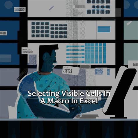 selecting visible cells in a macro in excel manycoders