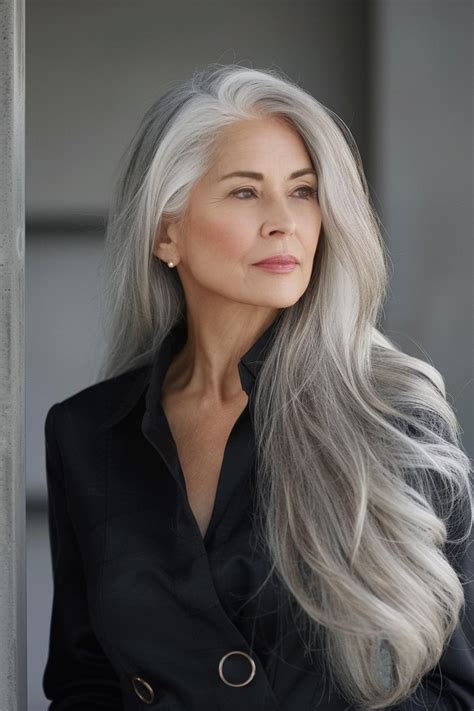 44 Long Hairstyle Ideas For Women Over 60 Artofit