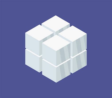 Premium Vector Isometric Ice Cubes