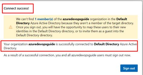 Connecting Azure Devops With Azure Active Directory Azuredevops Guide