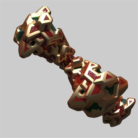 추상적 인 모양 F3 3d 모델 15 Unknown Fbx Obj Blend Free3d