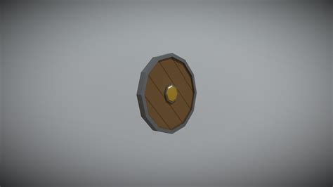 Low Poly Shield Download Free 3d Model By Yeedev Yusufzahr