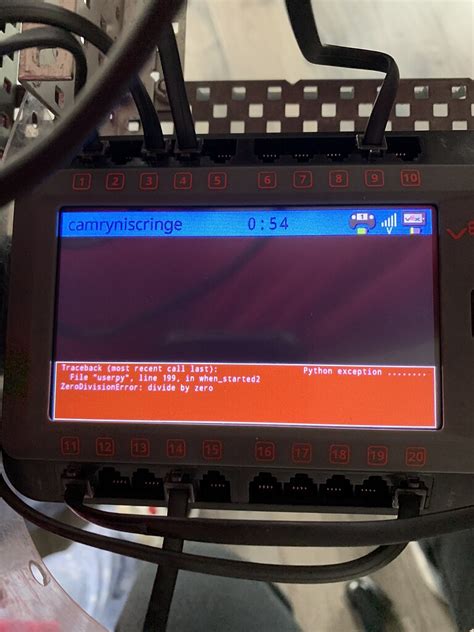 Brain Malfunction Programming Support VEX Forum