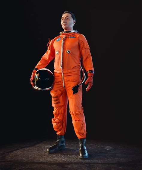 Astronaut Mohamed Sallam ZBrushCentral