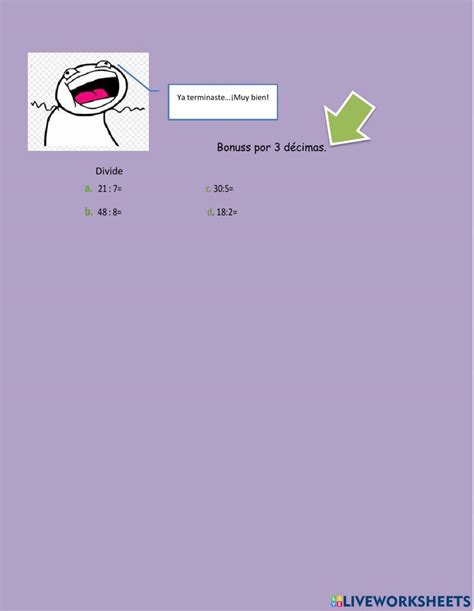 Matemática Online Exercise For 3° Básico Live Worksheets