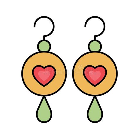 Earning Outline With Colours Fill Vector Icon That Can Easily Edit Or Modify Stock Vector