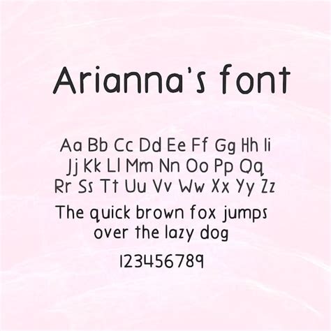 my handwriting into a font etsy