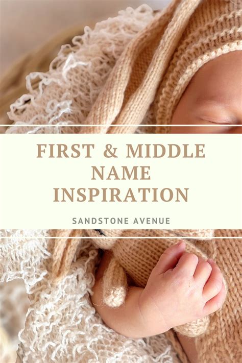 First And Middle Baby Names Artofit