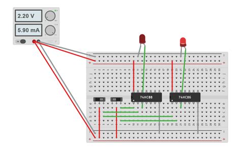 Circuit Design Lab 7 Tinkercad
