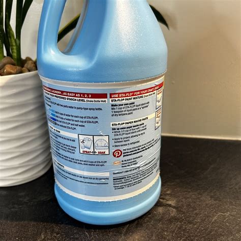 Discontinued Purex Sta Flo Liquid Starch Concentrated 64 Oz Crafts And Quilting Ebay