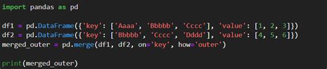 Navigating Merge Join And Concatenate In Pandas Corpnce