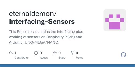 GitHub Eternaldemon Interfacing Sensors This Repository Contains The Interfacing Plus Working
