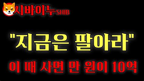 🔴live 시바이누 지금은 무조건 파시고 이 때 사세요 그럼 만원이 10억되는 기적이 현실이 됩니다 시바이누코인