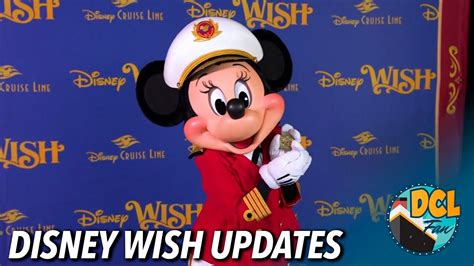 Disney Wish Keel Laying Ceremony And Captain Minnie Bow Art Revealed