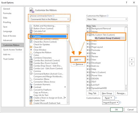 How To Customize Ribbon In Excel