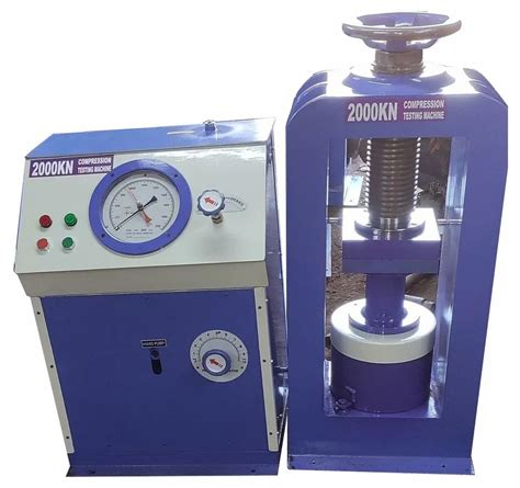 Analog 2000KN Compression Testing Machine For To Test Quality Of Concrete Capacity 1000kg At