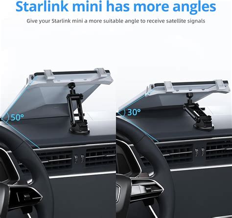 Starlink Mini Mount Starlink Mini Car Mount For Dashboardstarlink Mini