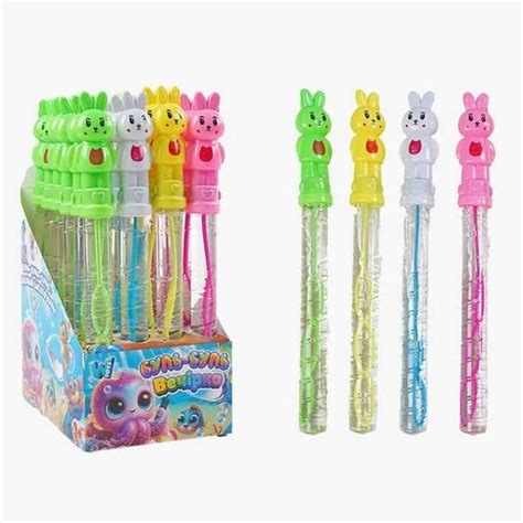 Мильні бульбашки Wtoys Зайчик 25 см 1557771 — купити на Eva Ua — ціна 27 грн