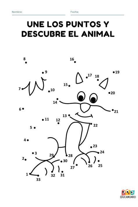 Dibujos Para Unir Los Puntos Actividades Para Desarrollar La