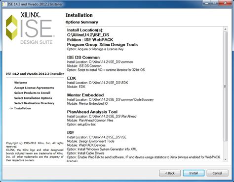 Installing The Xilinx Software Tools ISE Design Suite 14 WebPACK