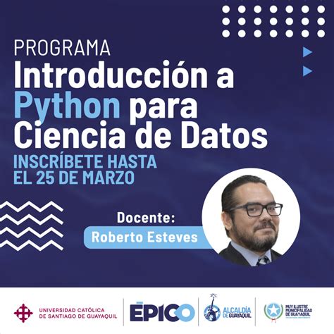 introducción a python para ciencia de datos Épico