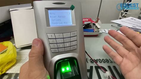 How To Clear Admin Fingertec R2 Door Access Attendance Cara Delete User