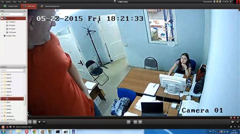 Не трожь камеру. Офис. Попытка отключить. - YouTube